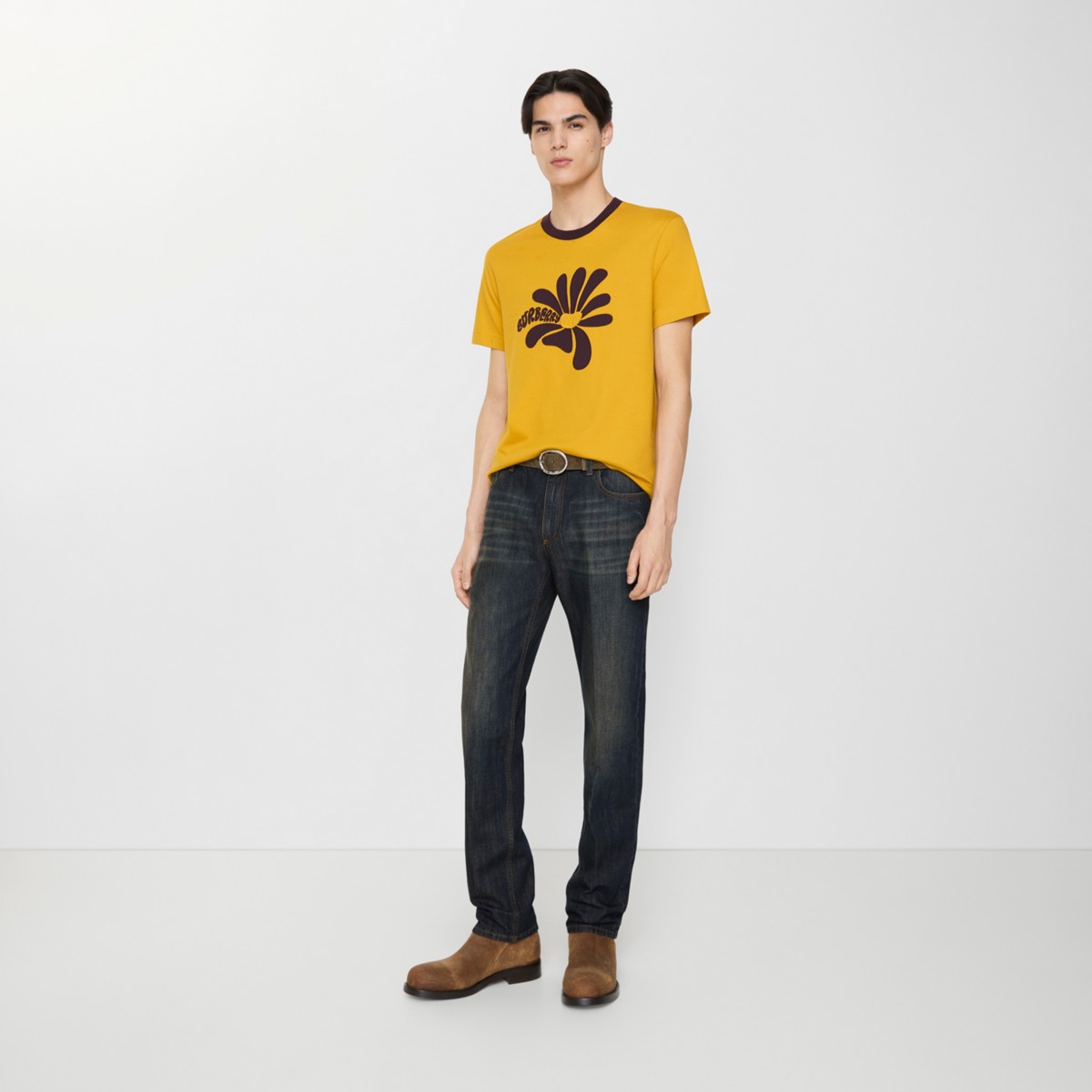 BURBERRY Burberry Slim Fit Washed Denim Jeans